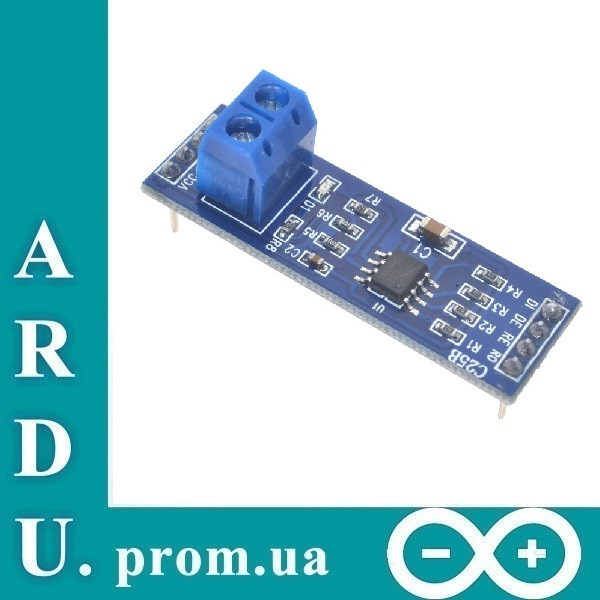 Модуль MAX485, перетворювач (конвертор) інтерфейсів UART TTL в RS-485 ...