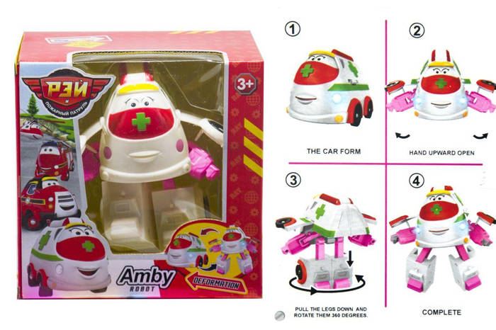 Купить Трансформер Рэй и пожарный патруль - Эмби, цена 210 ₴ — Prom.ua ...