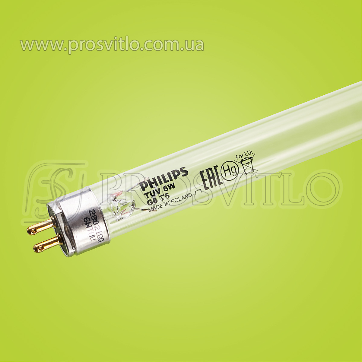 TUV 6w/G6 T5 Philips бактерицидная лампа: продажа, цена в Киеве. Лампочки от "Продажа источников ...