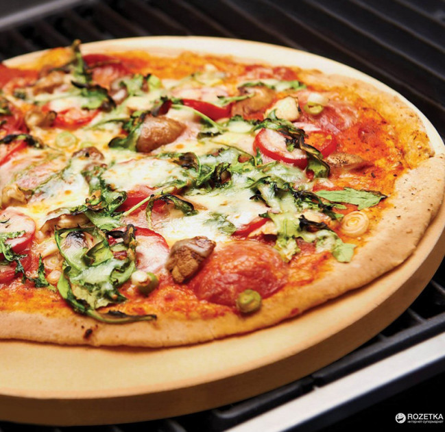 Камень для пиццы и выпечки 33 см, Италия. Натуральный природный ...