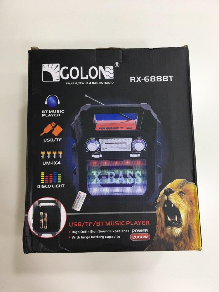 Радіоприймач Golon RX-688BT з USB, SD, FM радіо, Bluetooth: продаж ...