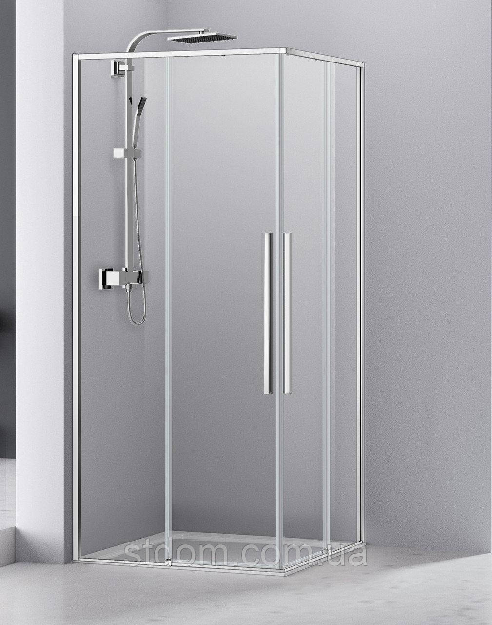 Купить Квадратная душевая кабина 90x90 см двери раздвижные Eger A Lany