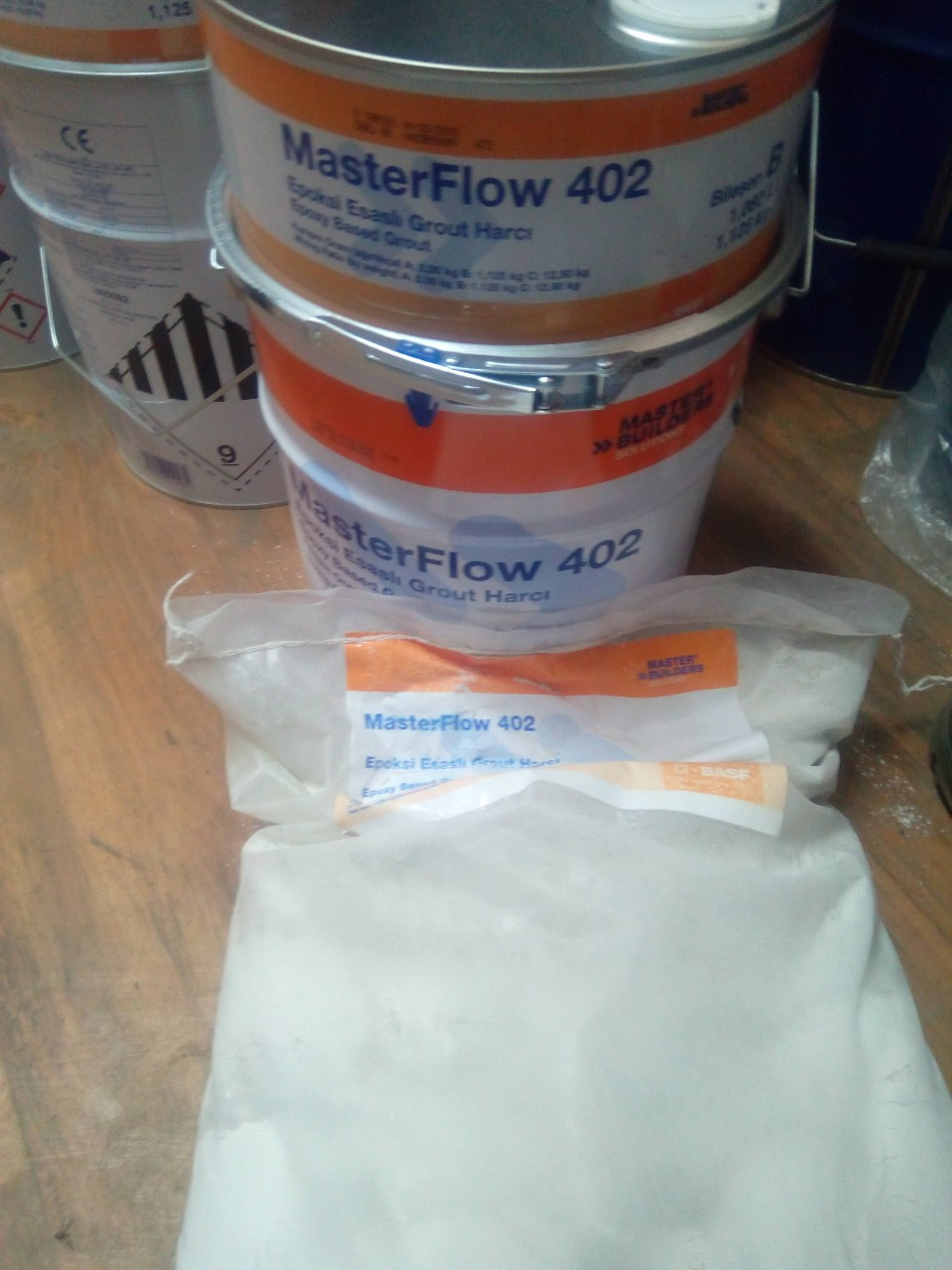 MasterFlow 402 (високоміцна підливна суміш на епоксидній основі) (ID#1030252037), ціна: 56941.60 ...