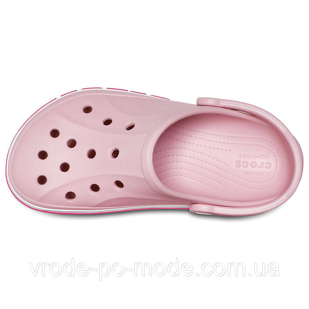 Женские кроксы розовые, летние сабо Crocs Women's Bayaband Clog ...