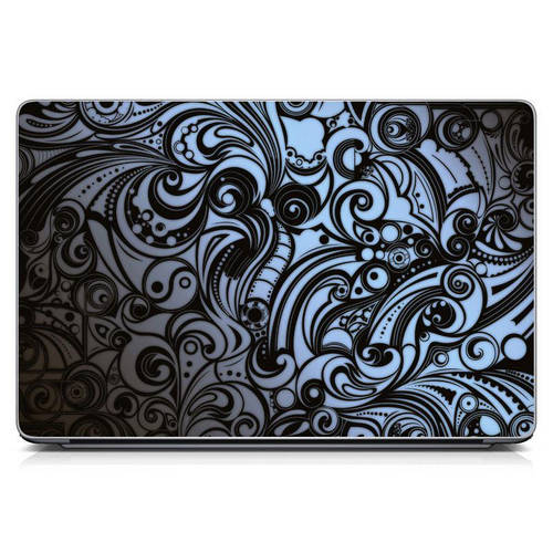 Наклейка виниловая на ноутбуки 15.6"-13.3" 380x250 мм Elegance 4 ...