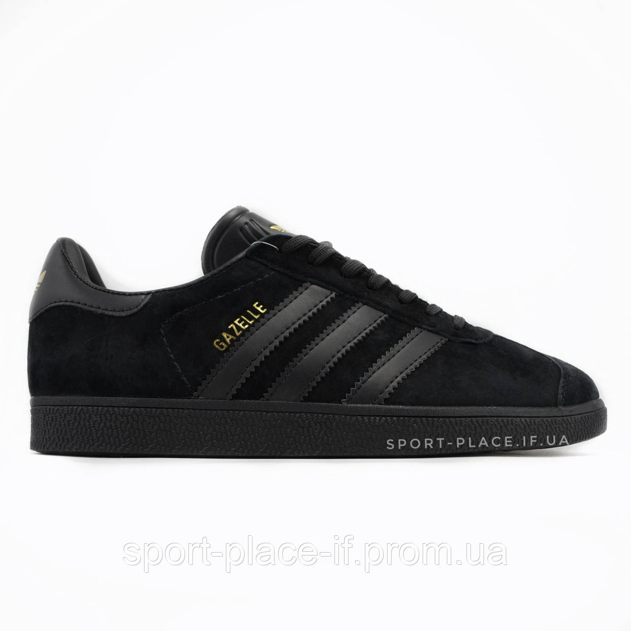 Купить Мужские кроссовки Adidas Gazelle full black 46 (Адидас Газель ...