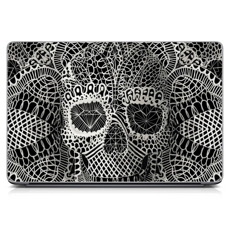 Наклейка на Ноутбуки Виниловая 15.6"-13.3" Skull 1 Матовая, Наклейки ...