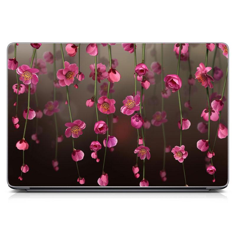 Купити Наклейка на ноутбук вінілова 15.6"-13.3" 3D flowers Матова ...