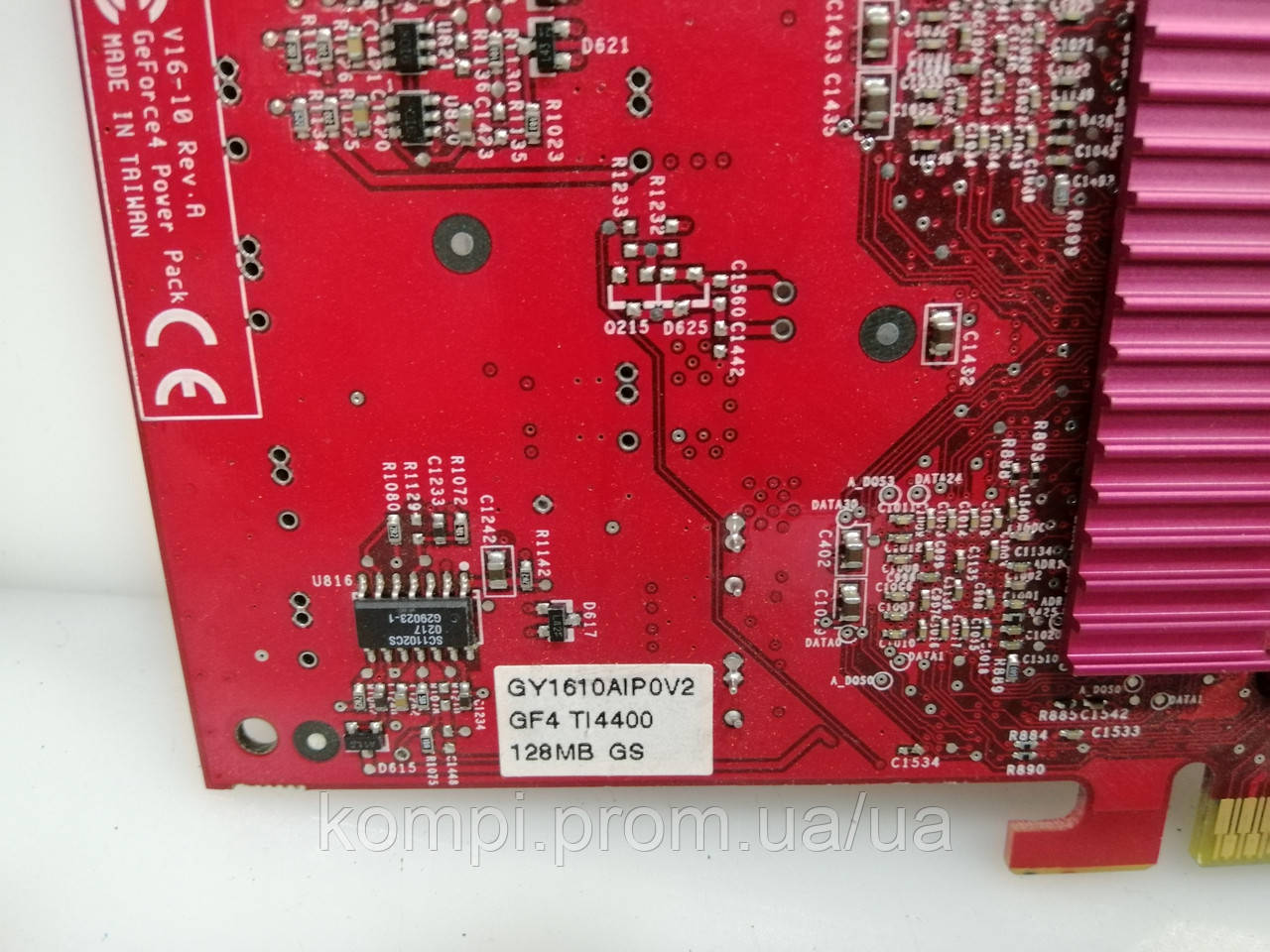 Купить Видеокарта Geforce4 TI 4400 128MB AGP, цена 289 грн — Prom.ua ...