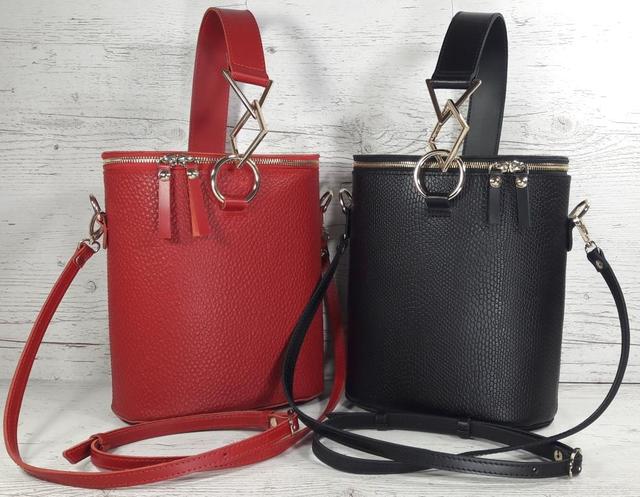 Bucket bag на молнии (bucketbag , сумка-цилиндр, сумка-ведро) из ...