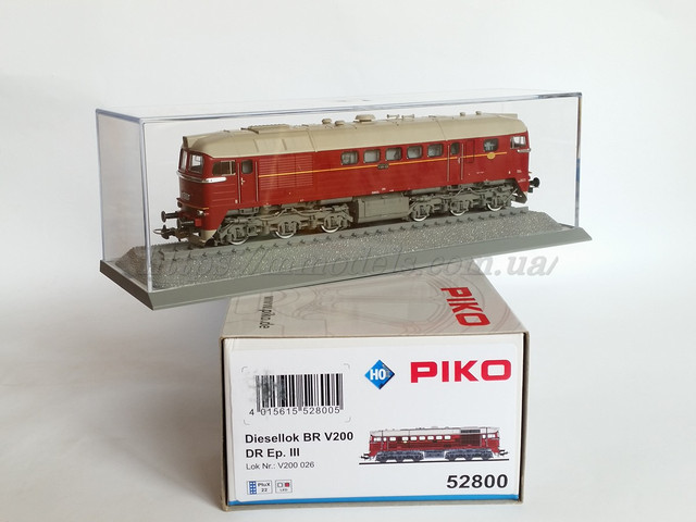 Фото обзор модели Piko 52800 BR V200 DR III + DSS PluX22. Фотогалерея ...