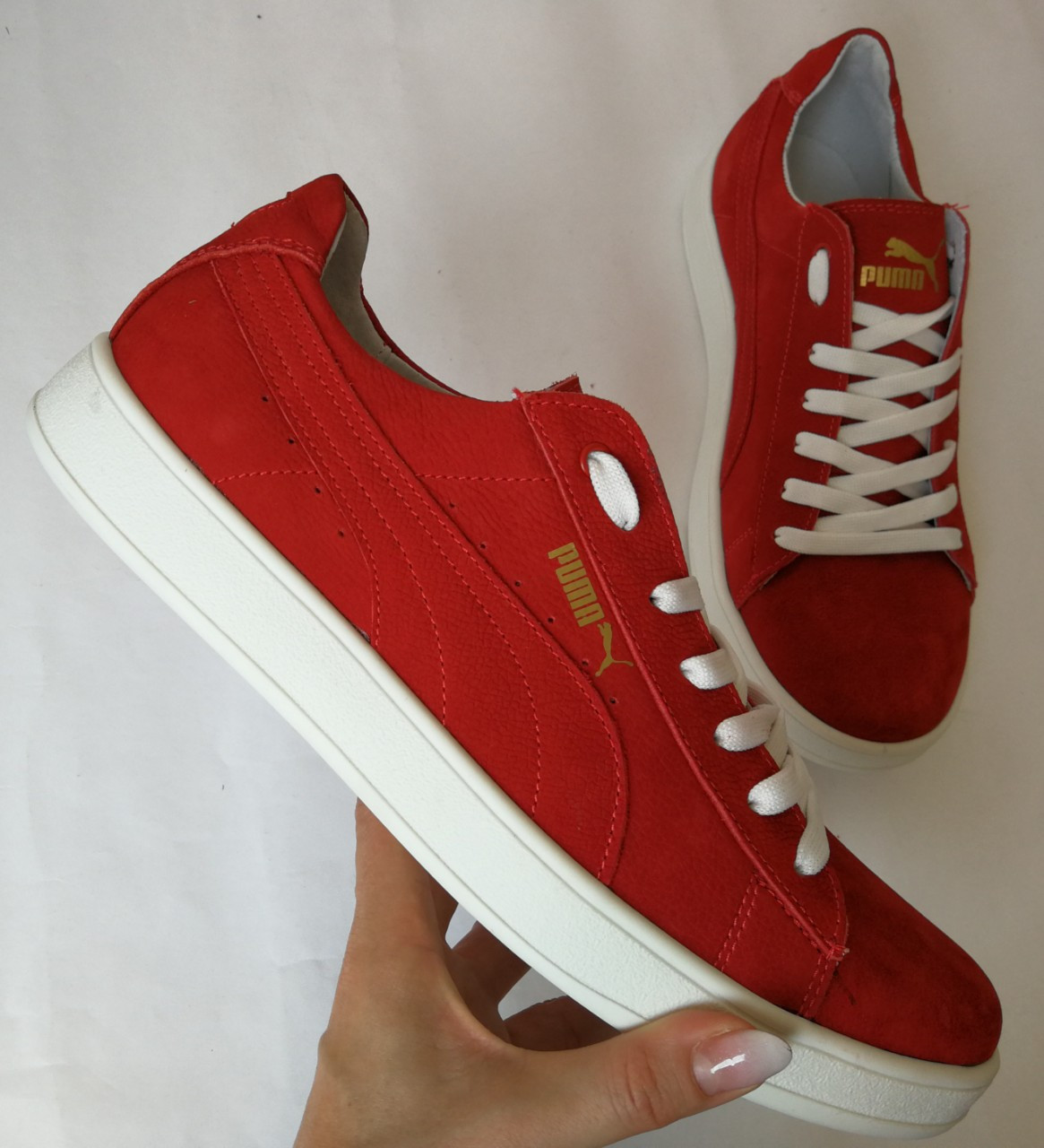 Puma classic! Мужские кроссовки кеды натуральная кожа Пума классик! 41 ...