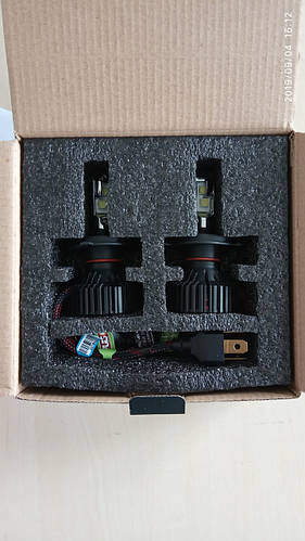 Купить Автомобильные светодиодные лампы H4, PULSO T8 LED лампы 8000Lm, H4, авто лампа лед PULSO ...