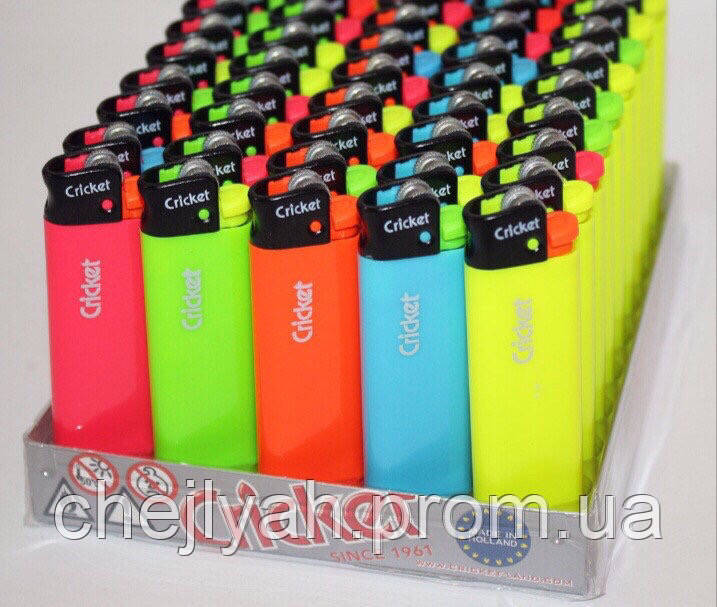 Зажигалки Cricket fluo, Зажигалки Крикет оригинал: продажа, цена в ...