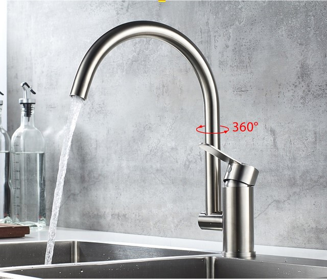 Купить Смеситель для кухни из нержавеющей стали Lamber 11792 от ...