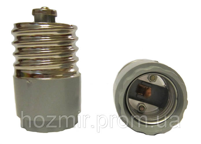 Патрон переходник с Е 40 на Е 27 пластик (ID#85250023), цена: 18.20 ...