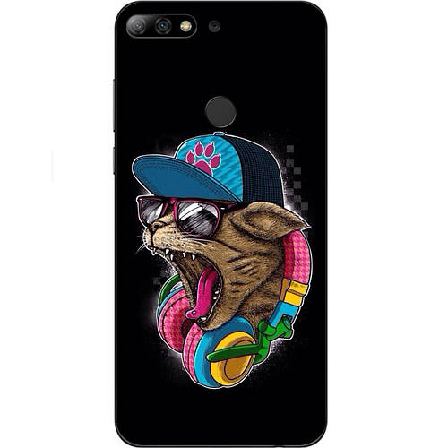 Силиконовый чехол с рисунком для Huawei Y7 Prime 2018 / honor 7C Pro ...