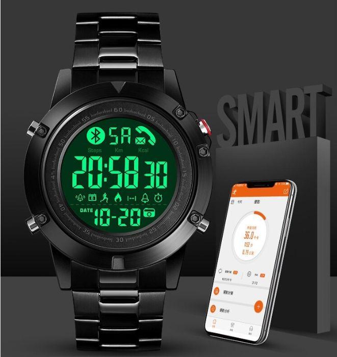 Умные Тактические Смарт Часы для Военных Smart Skmei Ideal Black ...