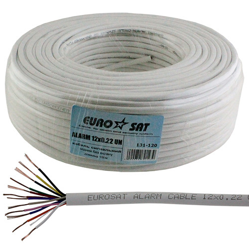Кабель Сигнальный ALARM 12х0,22 Медный Без Экрана Цена за 100м — Купить ...