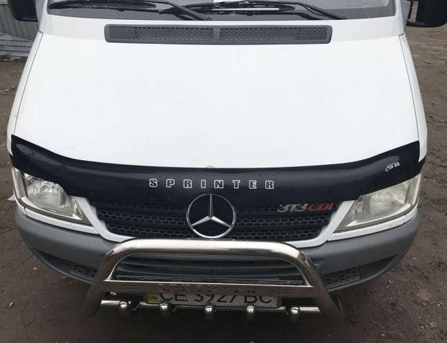 Дефлектор на капот (мухобойки) Mercedes-Benz Sprinter CDI 2002-2006 ...