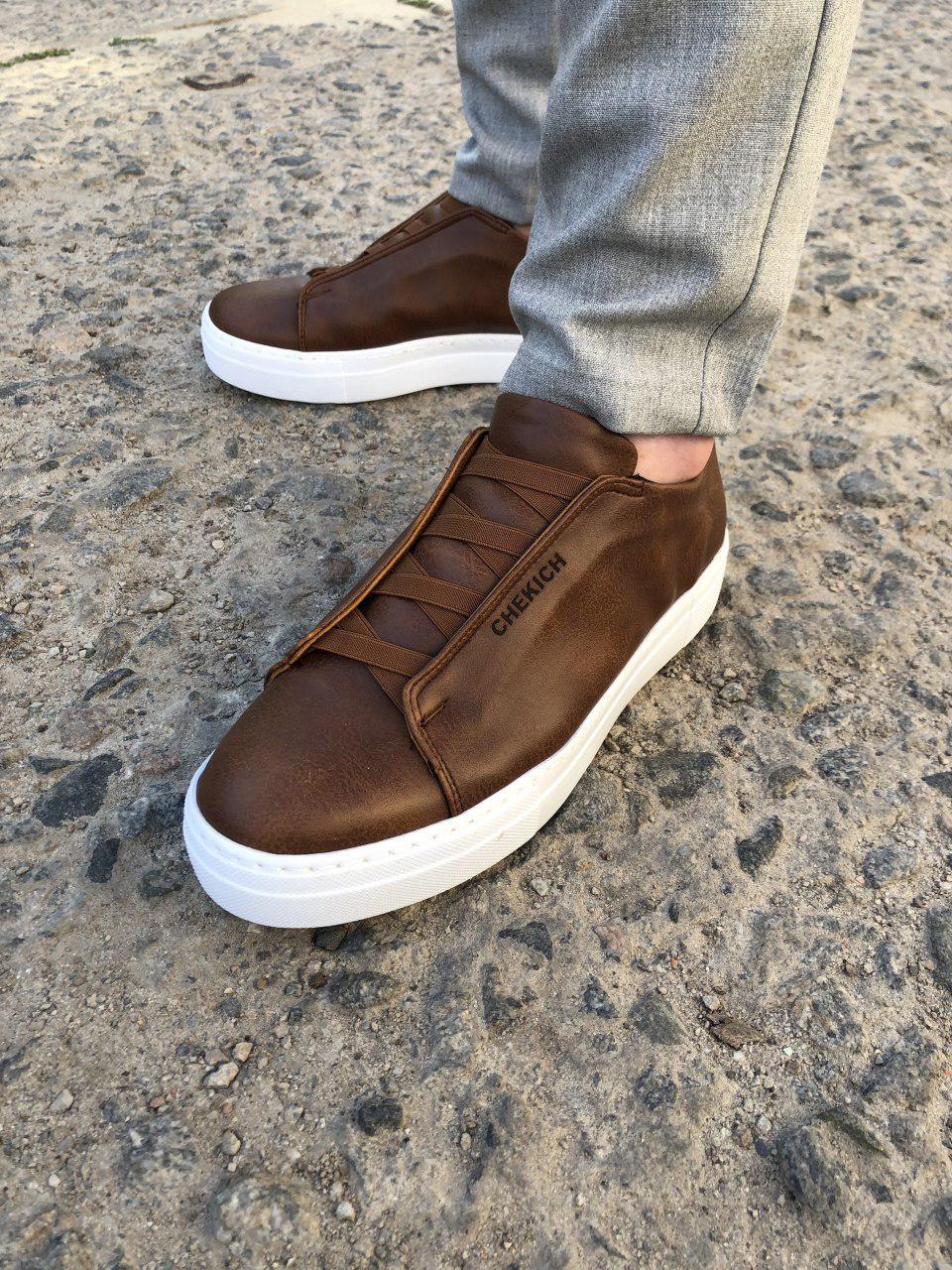 Мужские кроссовки Chekich CH013 Brown: продажа, цена в Киеве. Кроссовки ...