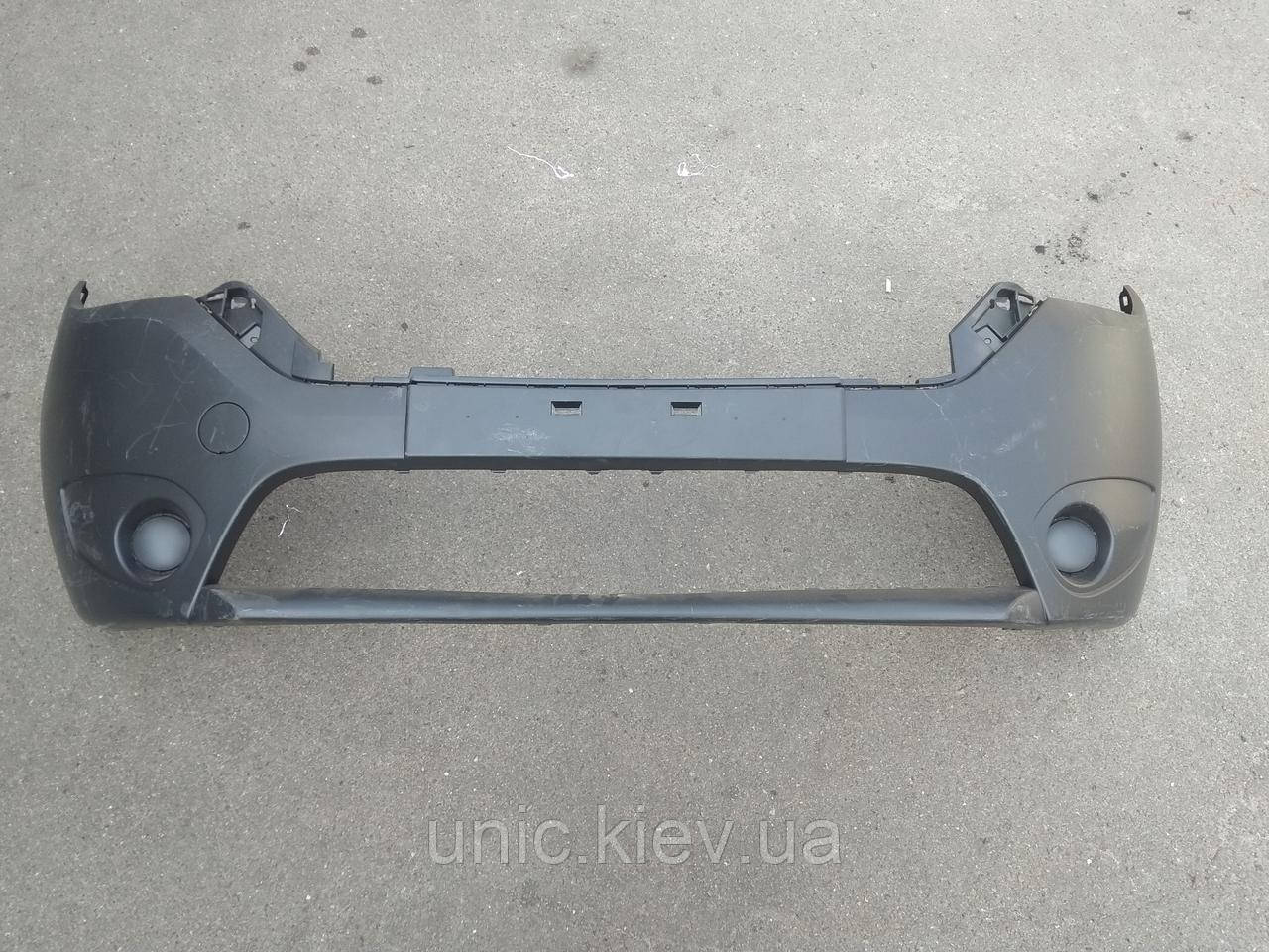 Бампер передний без ПТФ Рено Доккер новый (620221477R, 620222633R ...