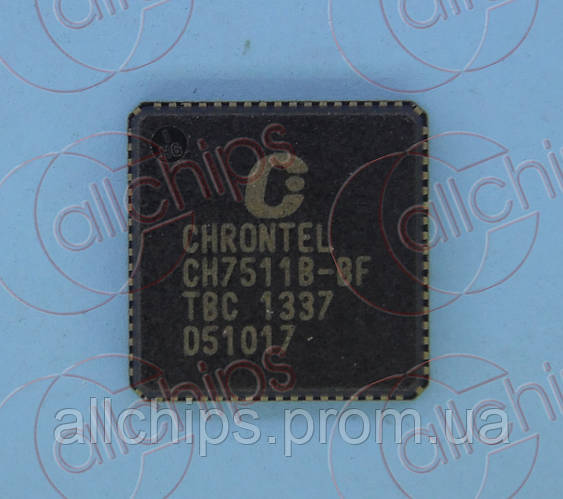Конвертер eDP в LVDS Chrontel CH7511B-BF QFN68, ціна: 249.97 ₴, купити ...