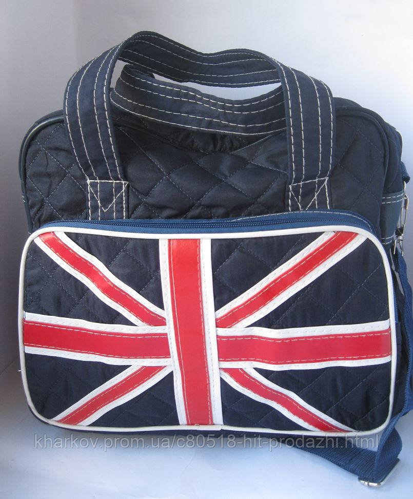 Стеганная сумка Флаг Британии, цена 225 грн — Prom.ua (ID#115181564)