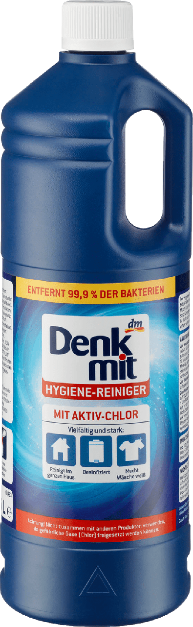 Очиститель - дезинфектор Denkmit Hygiene-Reiniger mit Aktiv Chlor, 1.5 ...