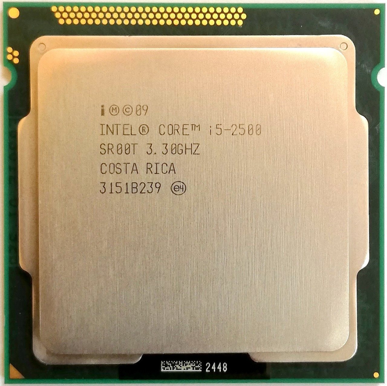 Процессор Intel Core i5-2500 D2 SR00T 3.3GHz 6M Cache Socket 1155 Б/У ...