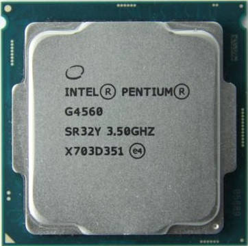 Процессор Intel Pentium G4560 3.5GHz(3MB,Kaby Lake,54W,S1151)Tray(CM8067702867064)+ кулер, цена ...