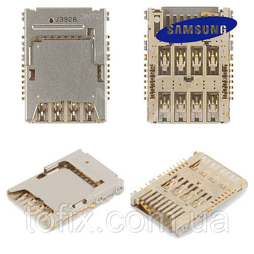 Коннектор SIM-карты с коннектором карты памяти для Samsung G355H, G360 ...