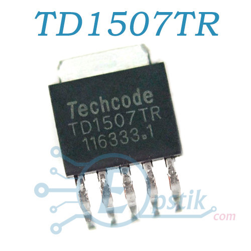 Купити TD1507TR, DC-DC понижуючий перетворювач, 2.5 А, 150кГц, TO252-5, ціна 18 грн - Prom.ua ...
