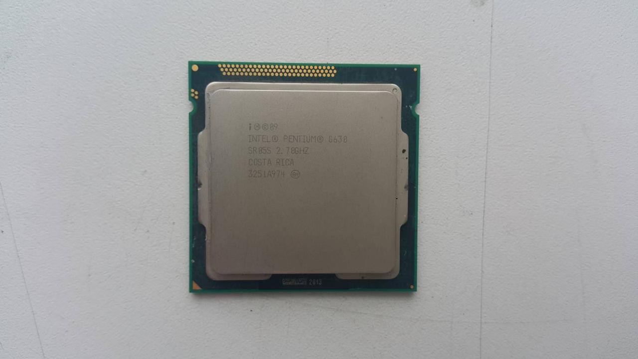 Процессор Intel G630 2.70 GHz/3 MB кеш/HD Graphics 3Gen/s1155 б.у ...