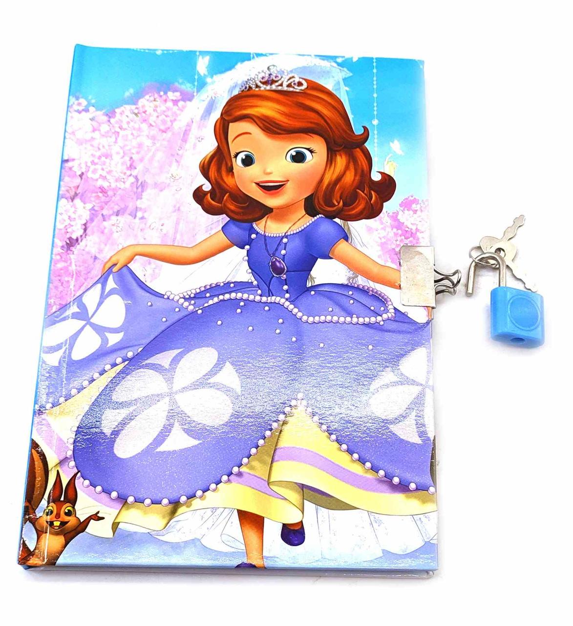 Личный Дневник для Девочек с Замком Sofia The First 19х13х2см (32907 ...