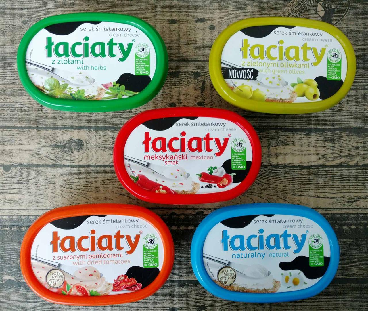 Купить Крем-сыр Laciaty в ассортименте, 135g (Польша), цена 35.10 грн ...