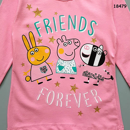 Лонгслив Peppa Pig для девочки., цена 153 грн — Prom.ua (ID#352287565)