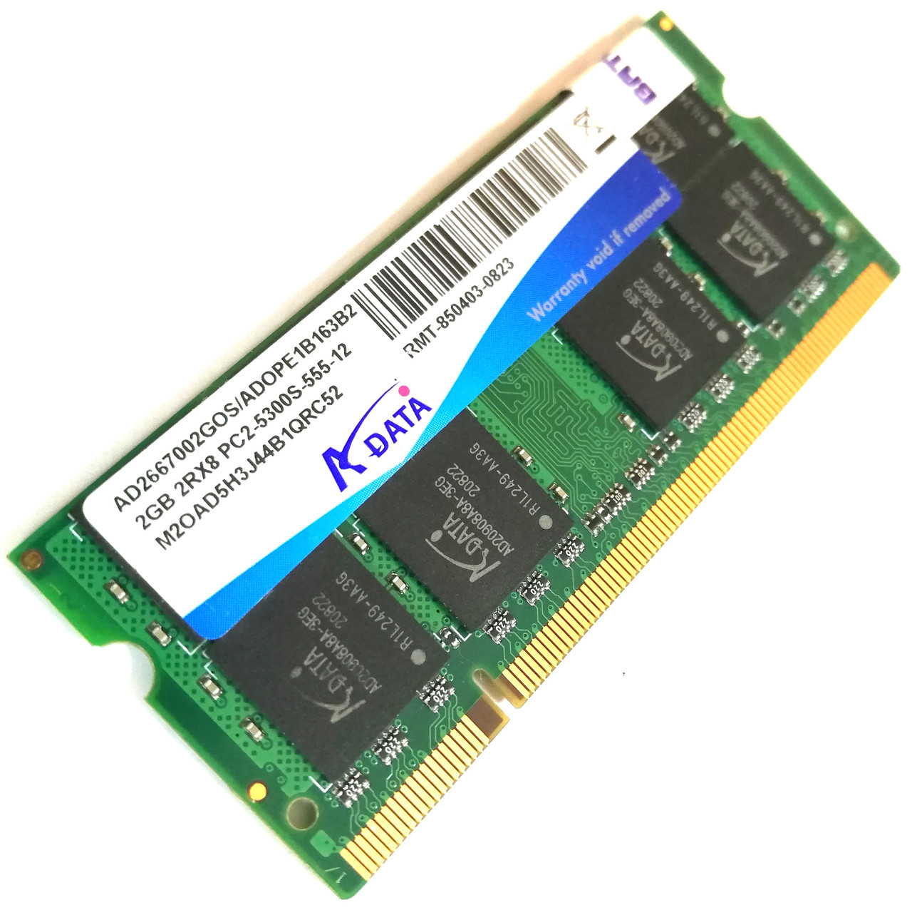 Оперативная память для ноутбука Adata Sodimm Ddr2 2gb 667mhz 5300s Cl5