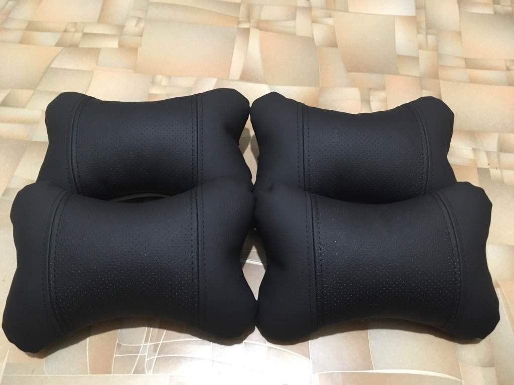 Подушка на підголівник чорна з німецької екошкіри: продаж, ціна у ...