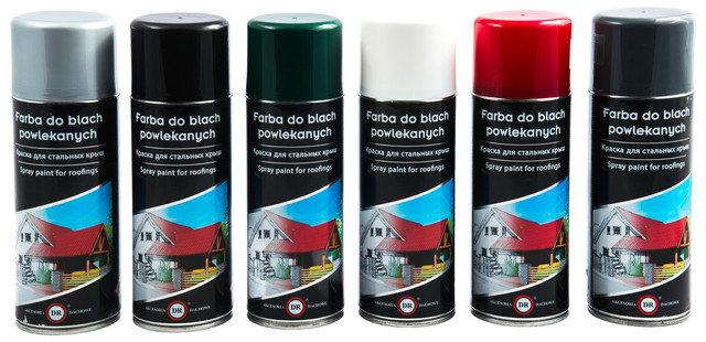 Купить Ремонтная краска для металлочерепицы аэрозольная в спрее ...