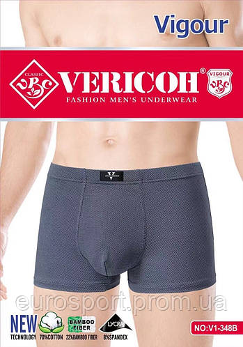 Мужские трусы боксеры Vericoh (XL-4XL), цена 64.90 грн — Prom.ua (ID#1055579147)