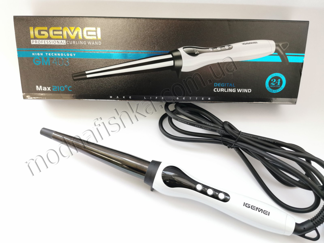 Плойка конус GM403: продажа, цена в Харькове. Приборы для укладки волос от "MODNA FISHKA ...