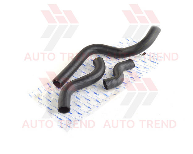 Патрубок радиатора DAEWOO LANOS 1.5 с кондиционером (к-т 3 шт.) п/э уп ...