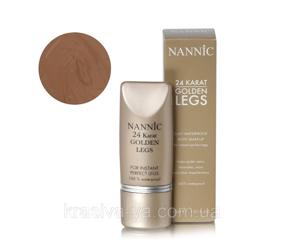Golden Legs Bronze Водостойкий Тональный Крем для Тела "Жидкие Колготки ...