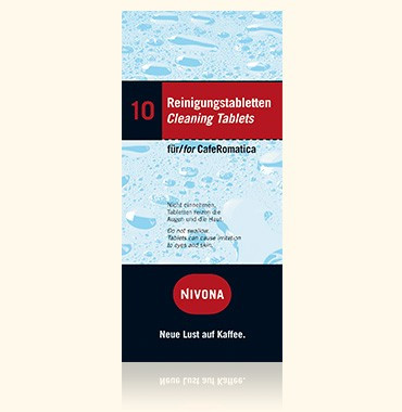 Nivona NIRT 701 cleaner tablets, Таблетки для очищення кавомашини (10 ...