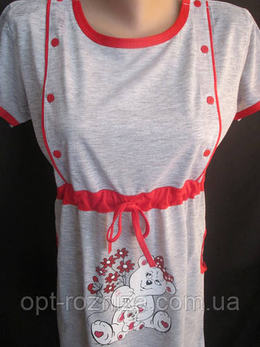 Женские ночнушки с рисунком и карманами.. (ID#121358445), цена: 180 ...