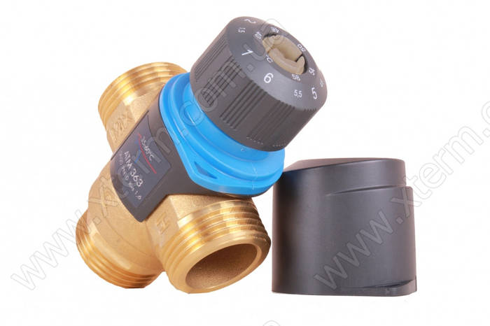 Купить Термостатический клапан 1" Afriso ATM 363 35-60°C DN20 защита от ожогов ...