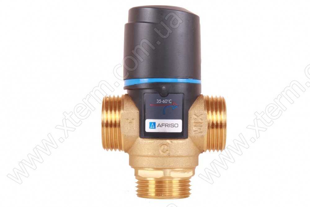 Купить Термостатический клапан 1" Afriso ATM 363 35-60°C DN20 защита от ожогов ...