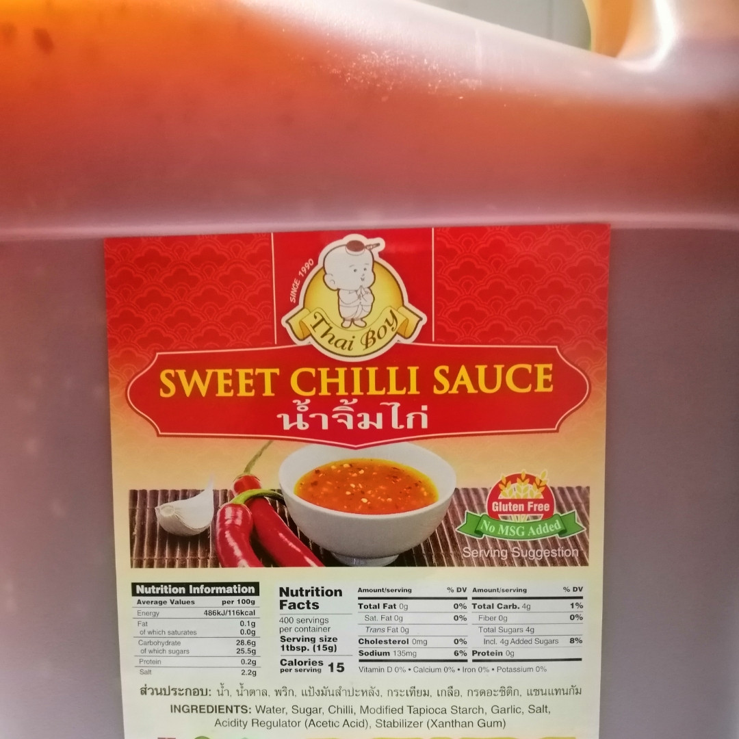 Соус Sweet chilli 5.250 л/6кг, ціна 773.92 грн — Prom.ua (ID#1059557385)