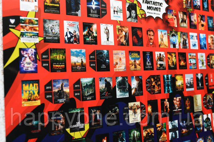 Скретч постер My Poster Fantastic Movies (англійська мова) у тубусі ...